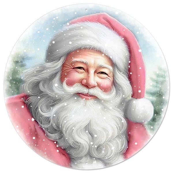 Santa Portrait Sign – My Christmas
